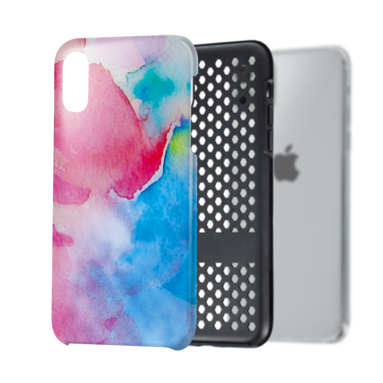 iPhone XR Case - - Cute Rainbow Marble - Casebus