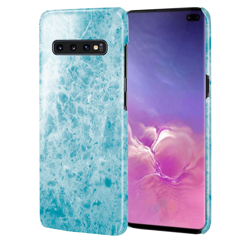 Samsung Galaxy S10 Plus Case - Beautiful Teal Blue Seaglass Phone Case ...