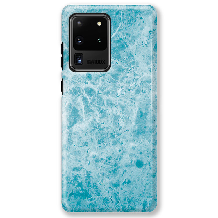 Samsung Galaxy S20 Ultra Case - - Beautiful Teal Blue Seaglass - Casebus
