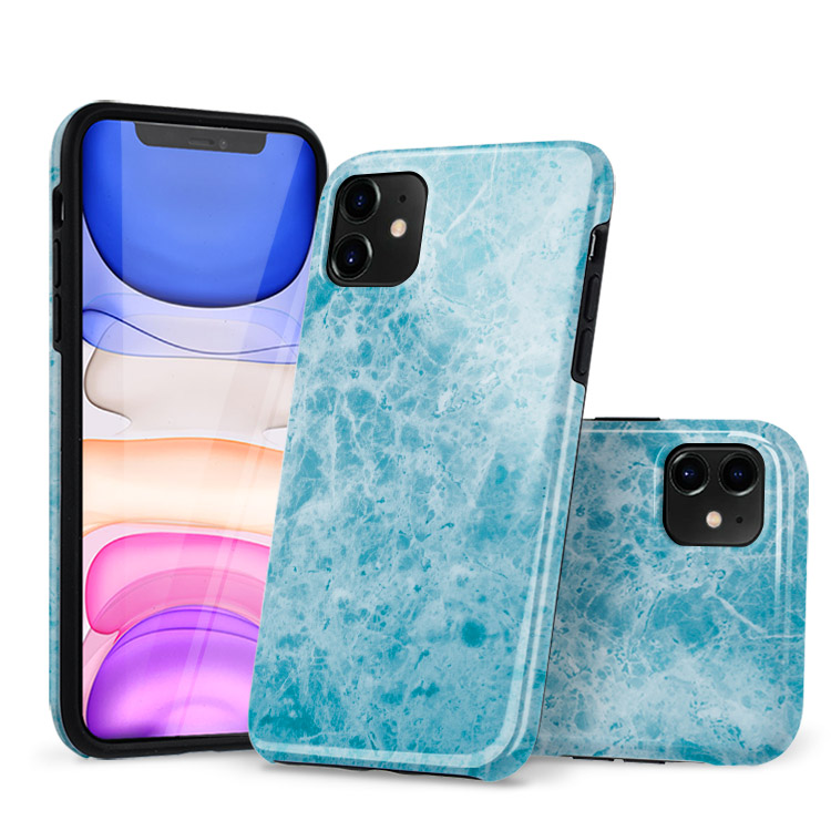 iPhone 11 Case - - Beautiful Teal Blue Seaglass - Casebus