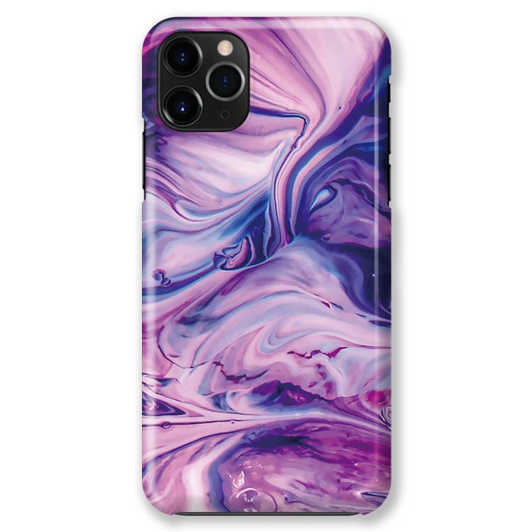 iPhone 11 Pro Max Case - Tie Dying Over You Purple Marble Phone Case ...