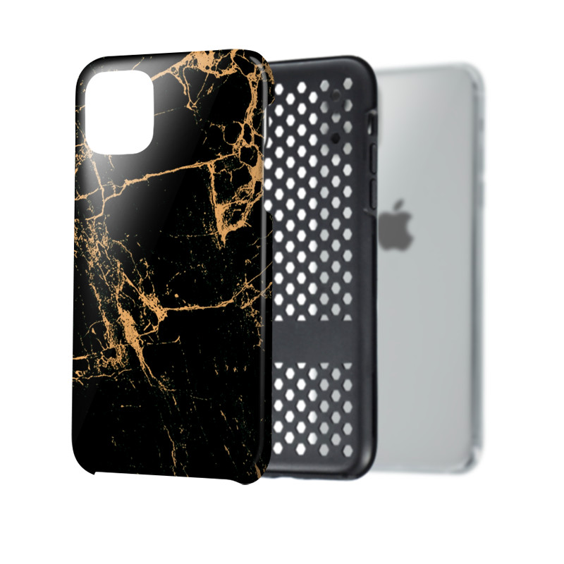 iPhone 13 Case - Design Phone Case - Designer - CLASSIC BLACK MARBLE ...