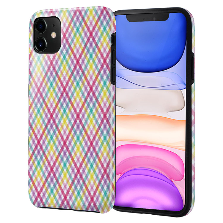 Slanted Plaid Phone Case - Casebus