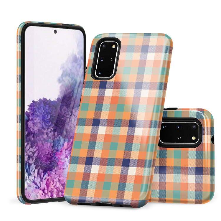 Samsung Galaxy S20 Plus Case - - Variegated Plaid - Casebus