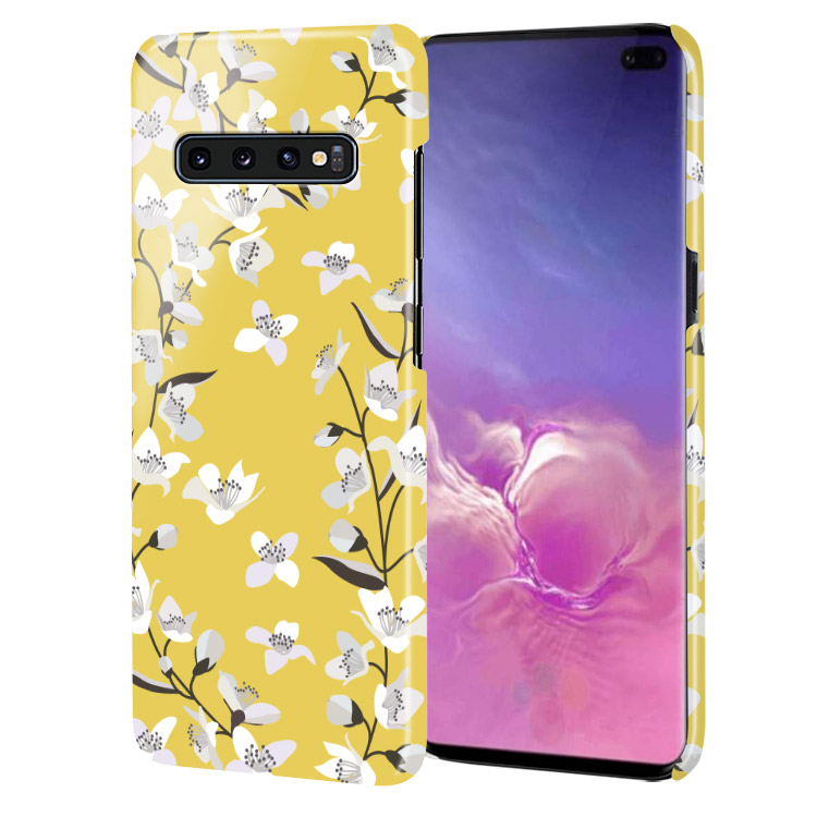 Samsung Galaxy S10 Plus Case - - Cherry Blossom Floral - Casebus