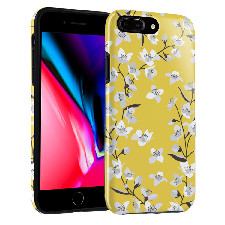 iPhone 8 Plus / 7 Plus Case - - Cherry Blossom Floral - Casebus