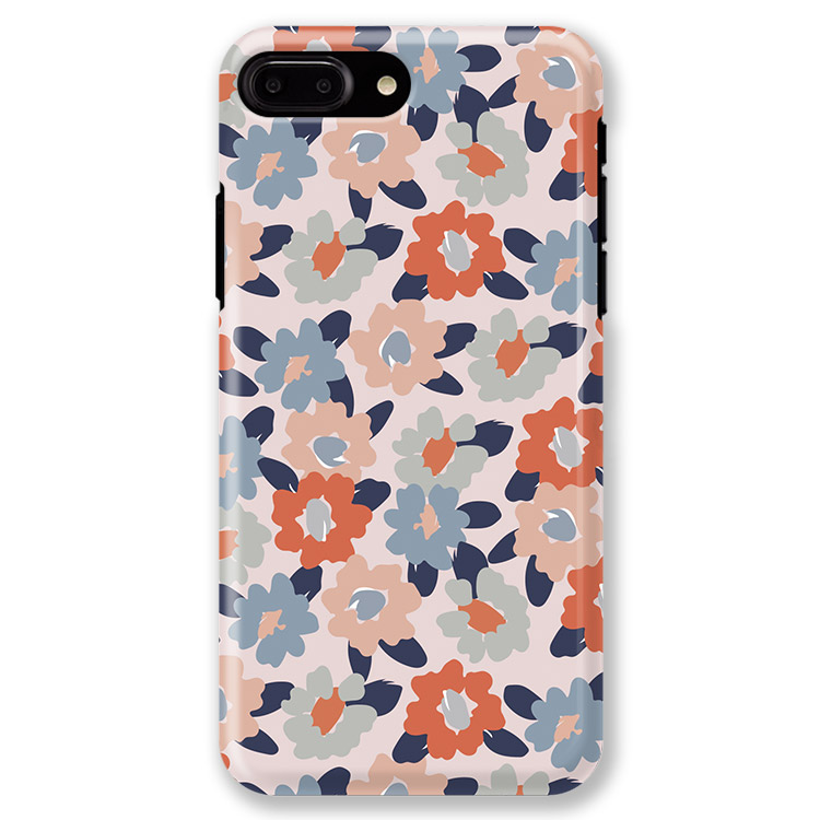iPhone 8 Plus / 7 Plus Case - - Field Of Flowers | Pastel Floral - Casebus