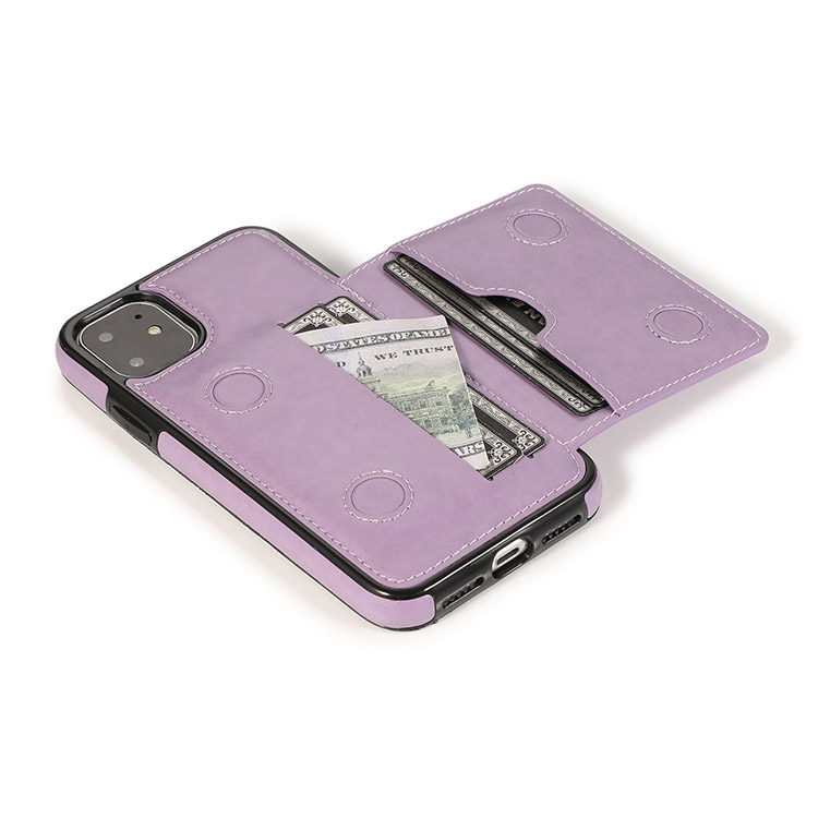 iPhone 12 Case - Casebus - Classic Magnetic Wallet Phone Case - Credit ...