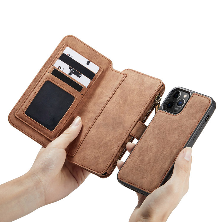 Iphone 12 Case Folio Flip Detachable Wallet Phone Case Casebus