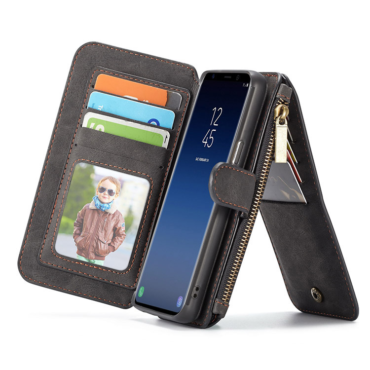 Samsung Galaxy S9 Case - Casebus - Classic Detachable Magnetic Wallet ...