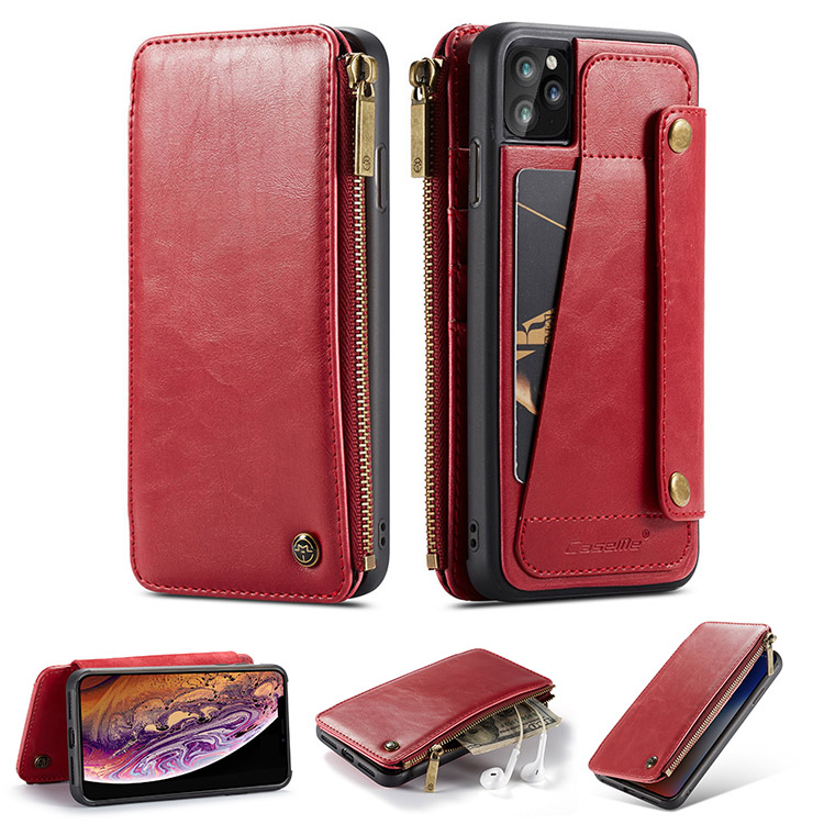 iPhone 11 Pro Max Case - Folio Flip Wallet Detachable Phone Case ...