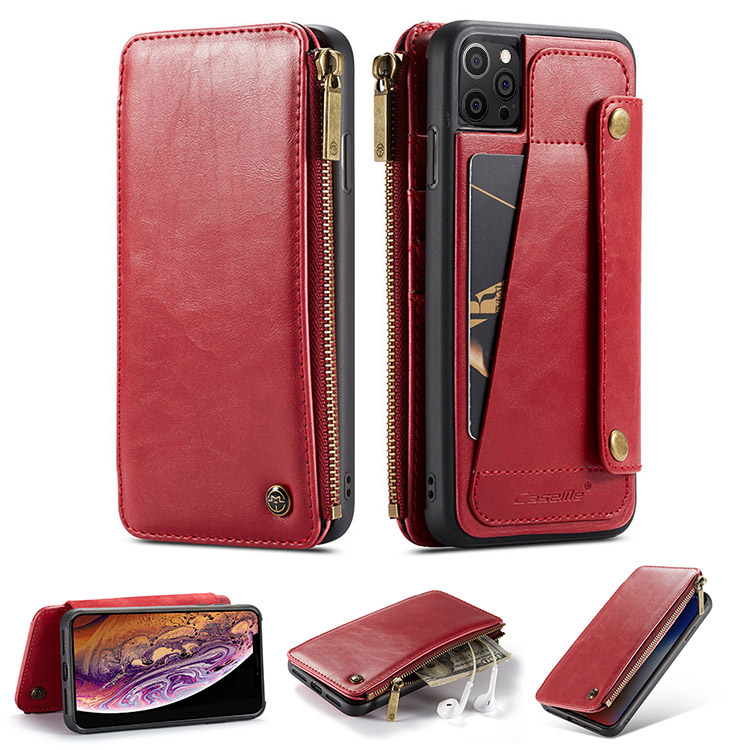 Folio Flip Wallet Detachable Phone Case - - Slim Detachable 011# Wallet ...