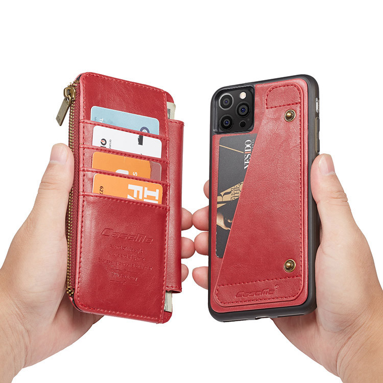 Folio Flip Wallet Detachable Phone Case - - Slim Detachable 011# Wallet ...