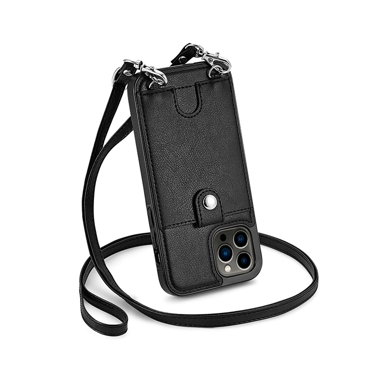 iPhone 12 Mini Case - Crossbody Wallet Phone Case - Casebus Slim ...