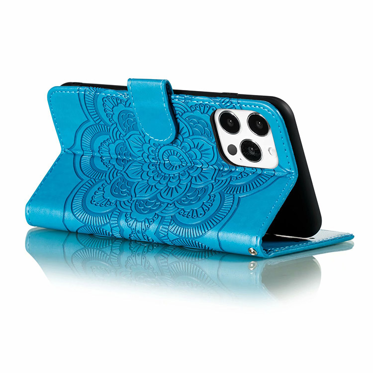 iPhone 16 Case - Folio Flip Wallet Phone Case - Casebus Mandala Folio ...