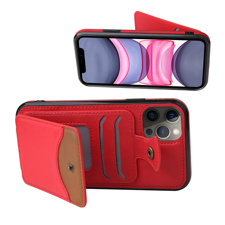 iPhone 13 Case - Casebus - Back Vertical Flip Wallet Phone Case ...