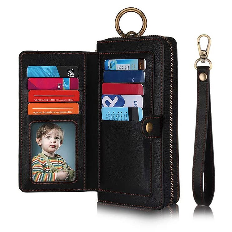 Samsung Galaxy S22 Ultra Case - Detachable Folio Flip Wallet Phone Case ...