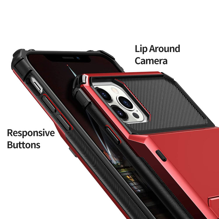 iPhone 16 Pro Max Case - Heavy Duty Wallet Phone Case - Casebus Flip Hidden Pocket Wallet Phone ...