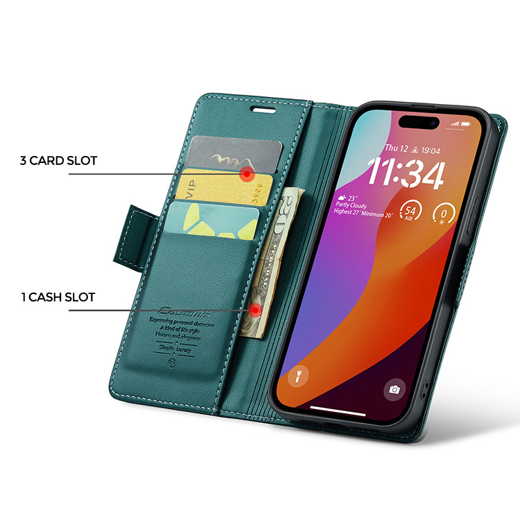 iPhone 13 Pro Max Case - Folio Flip Wallet Phone Case - Casebus Flip ...