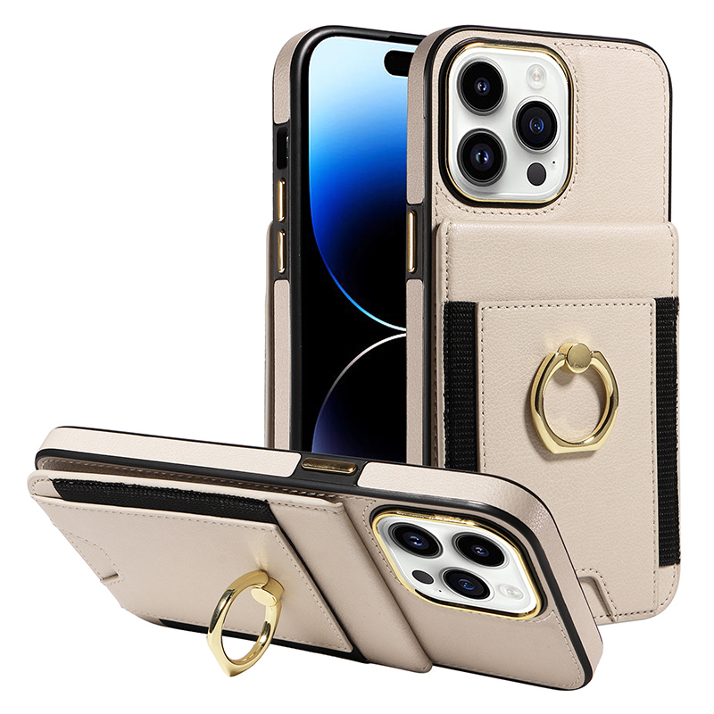 iPhone 14 Case - Wallet Phone Case - Casebus 360 Rotation Finger Ring ...