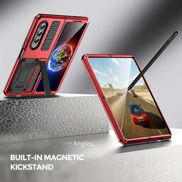 Samsung Galaxy Z Fold 4 Case - Heavy Duty Metal Phone Case - Casebus ...