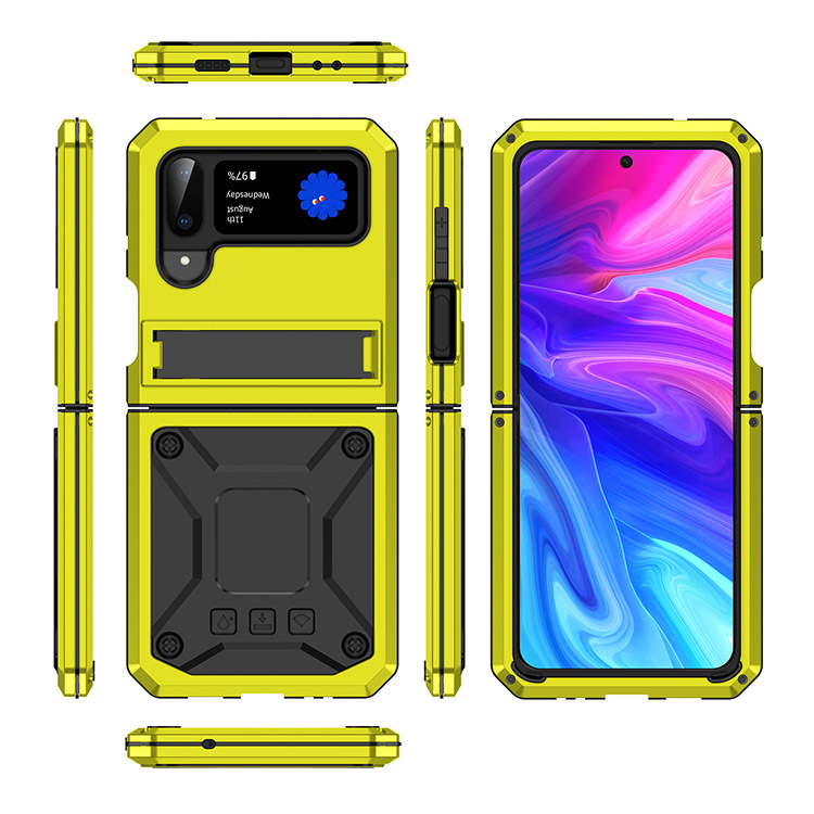 Samsung Galaxy Z Flip 4 Case - Heavy Duty Metal Phone Case - Casebus ...