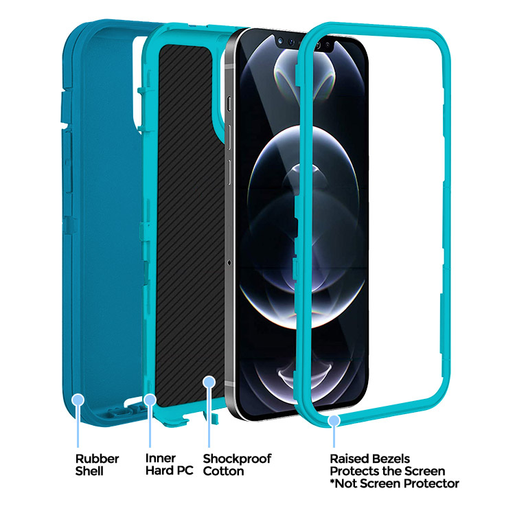 iPhone 13 Mini Case - Heavy Duty Phone Case - Casebus Defender Phone ...