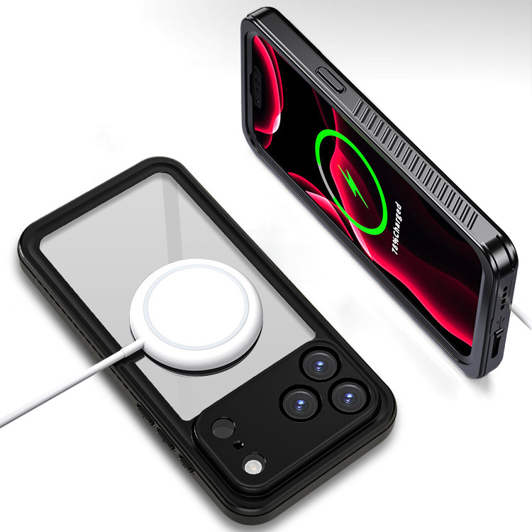 iPhone 17 Case - Clear Full Body Protection Waterproof Heavy Duty Phone ...