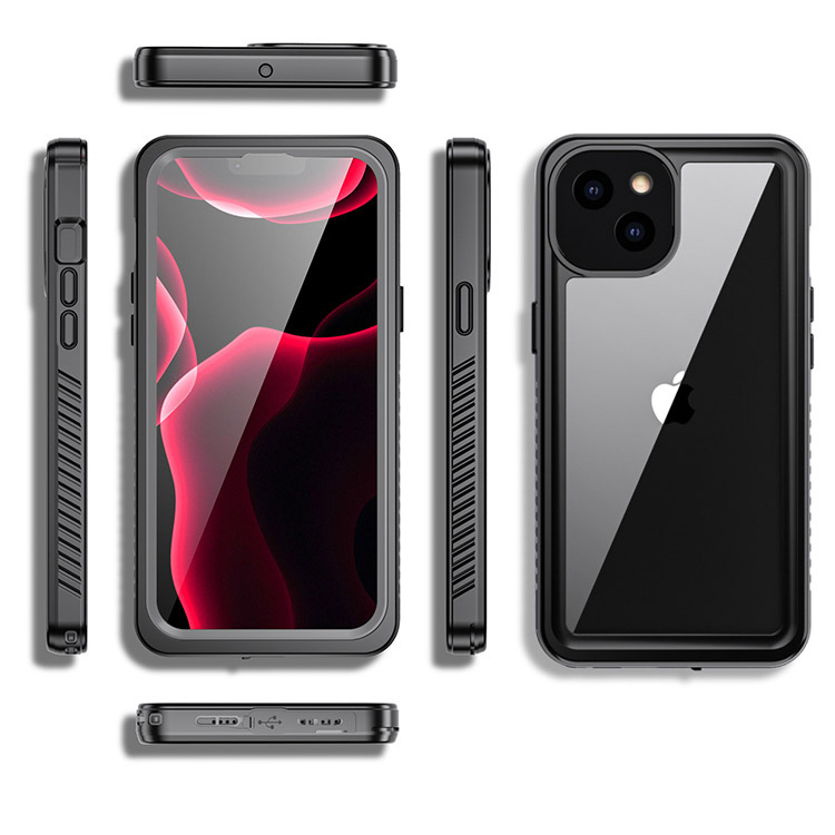 iPhone 15 Case - Clear Full Body Protection Waterproof Heavy Duty Phone ...